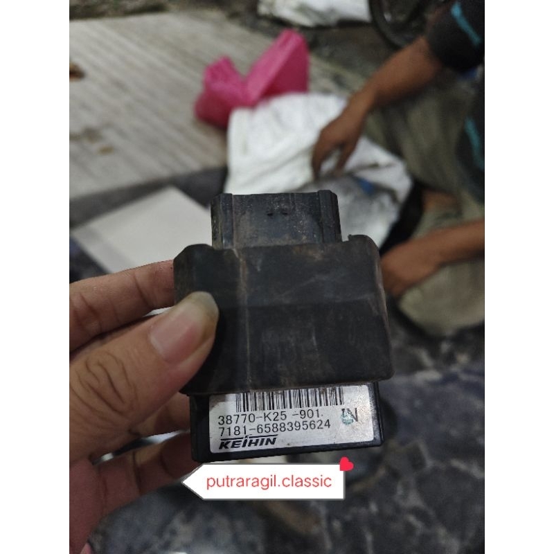 Jual ECU CDI ECU CDI BEAT FI SETATER KASAR K25-901 ORIGINAL 2013-2014 ...