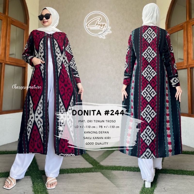 Jual Outer Batik Cardigan Batik Tenun Troso Long Outer | Shopee Indonesia