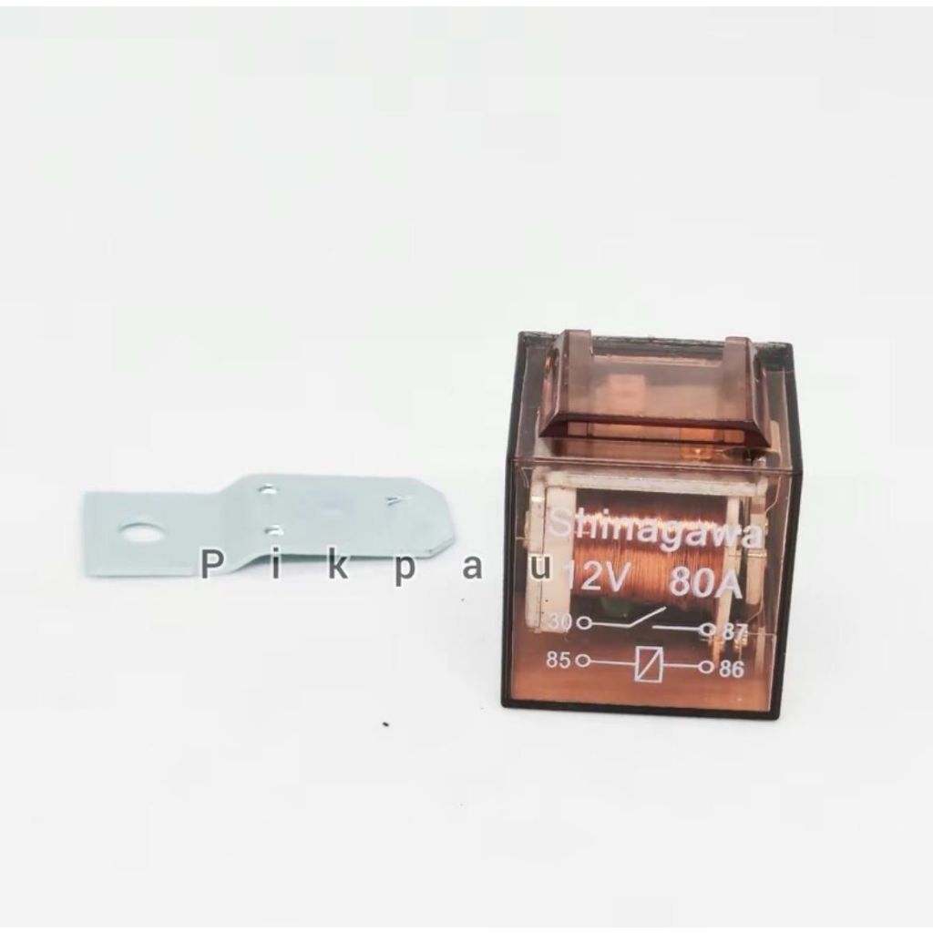 Jual Relay 4 kaki Transparan 12 Volt 80 Ampere Indikator LED untuk ...