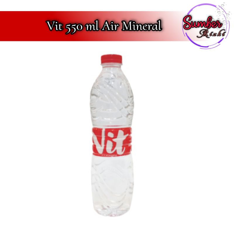 Jual Vit Botol 550ml Air Mineral Murni | Shopee Indonesia
