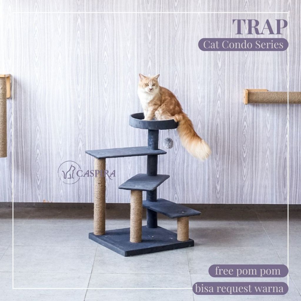 Jual Trap Series Caspira - cat tree - cat tower - panjatan kucing - cat ...