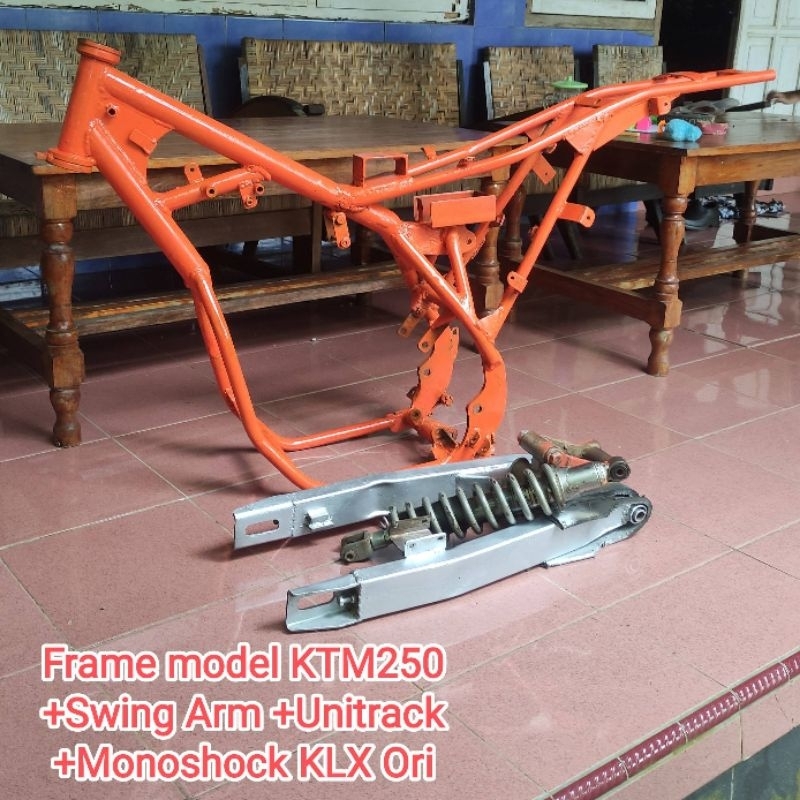 Jual Rangka Trail model KTM 250 Rangka KTM 250 bukan rangka klx bukan ...