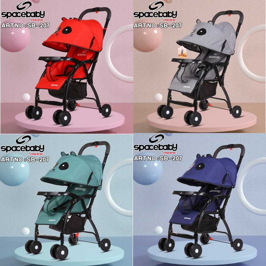 Jual [ COD ] SPACE BABY Stroller SB 204 207 214 215 6202 Kereta Dorong ...