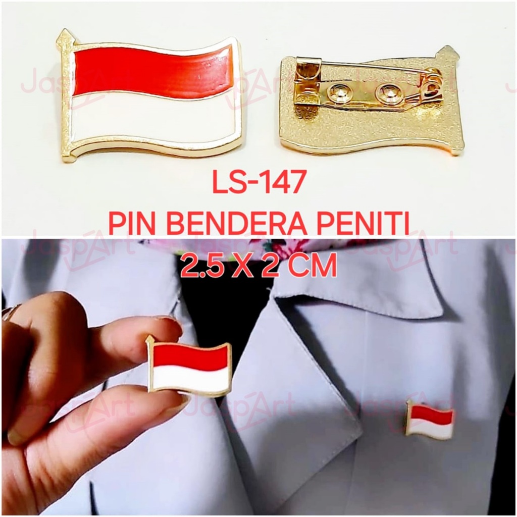 Jual PIN BROS BENDERA INDONESIA / PIN BROS MERAH PUTIH PREMIUM MATERIAL ...