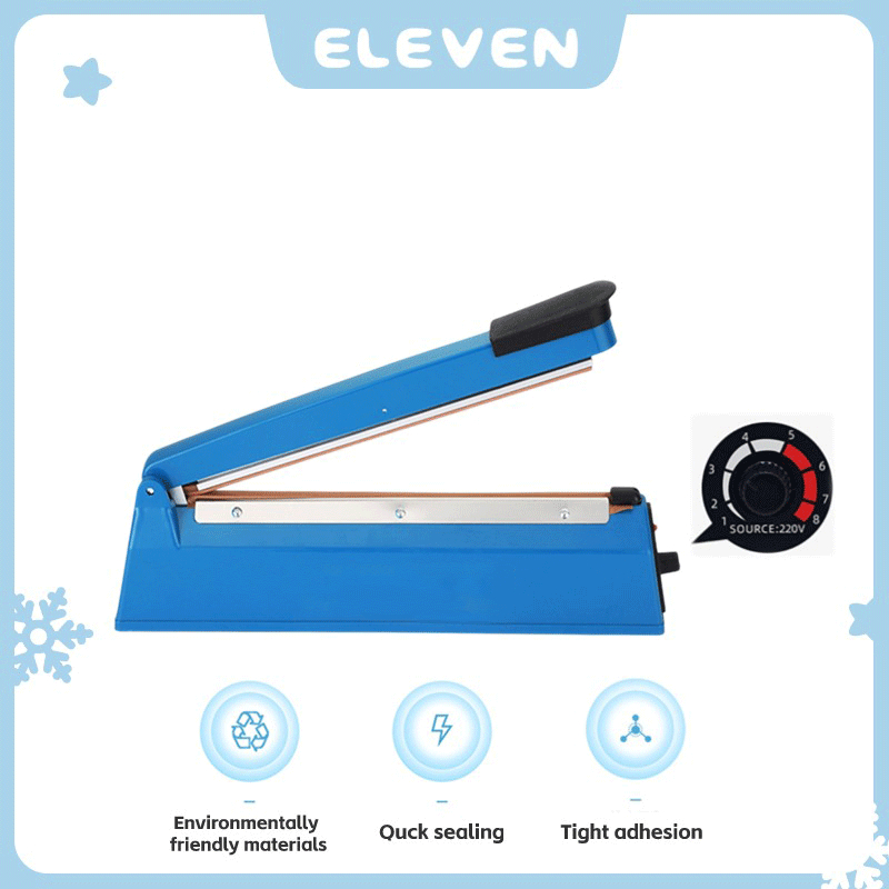 Jual ELEVEN Alat Press Plastic / Plastic Sealer / Impulse Sealer 20 cm ...