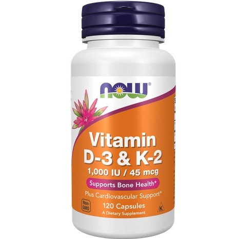 Jual Now foods vitamin D3 & K2 1000 IU Now d3 k2 | Shopee Indonesia