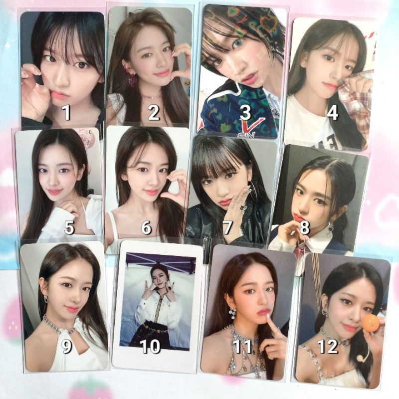 Jual wts want to sell photocard official yujin ive sw eleven love dive after like mine wave ...