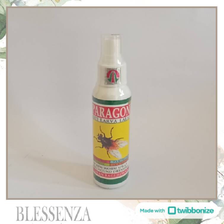 Jual PARAGON SPRAY 120ML - OBAT SEMPROT PENGUSIR LALAT LARVA LALAT PADA ...