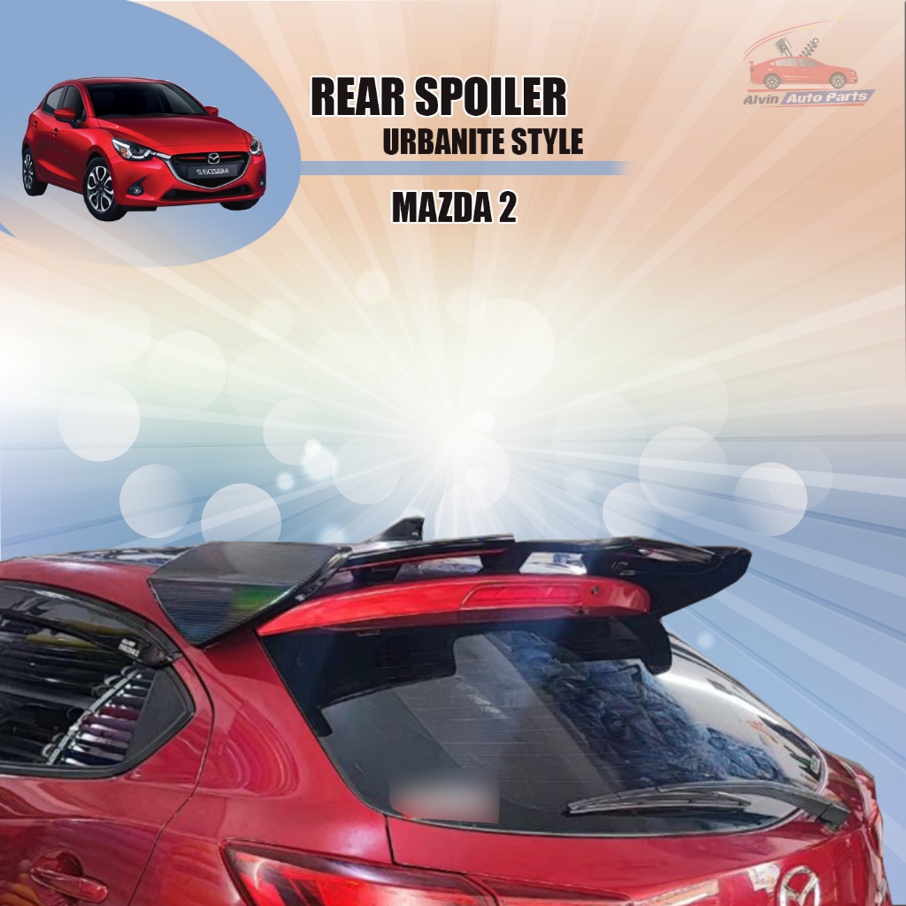 Jual SPOILER MAZDA 2 / REAR SPOILER MAZDA 2 / SPOILER BELAKANG MAZDA 2 ...