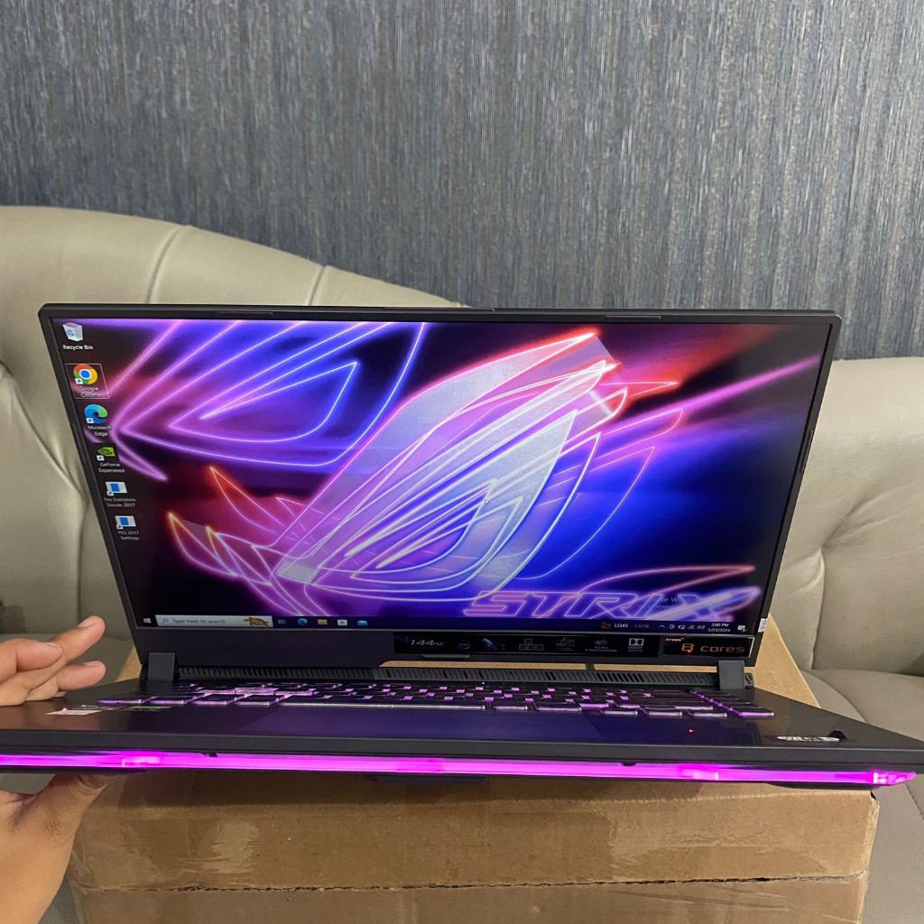 Jual Asus Rog Strix G513IC, AMD Ryzen 7 - 4800H, Ram 8/512gb | Shopee ...