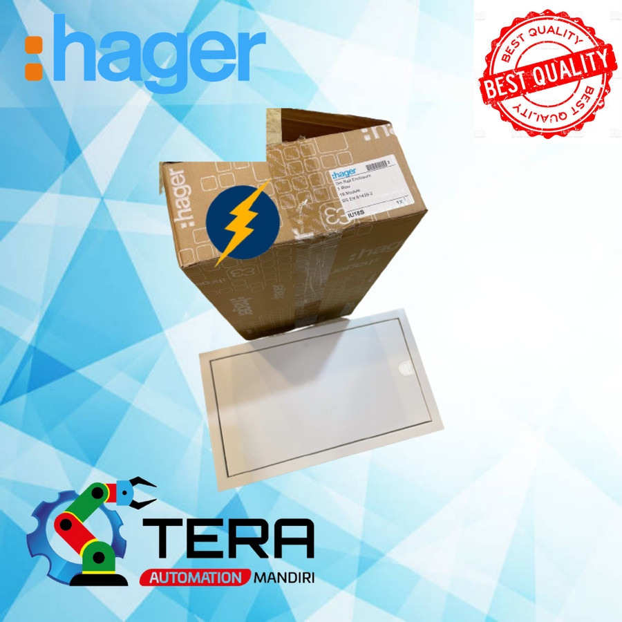Jual Hager IU18S METAL ENCLOSURE BOX ( 1 ROW 18 WAYS ) READY STOK ...