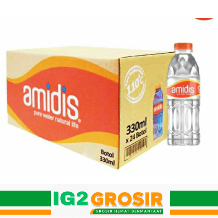 Jual Amidis botol 330ml (1 Dus/ 24 Pcs) | Shopee Indonesia