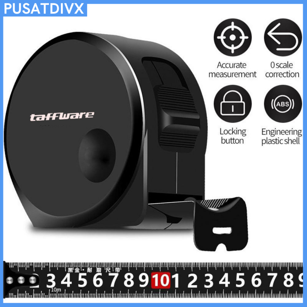 Jual TAFFWARE DONG SHENG METERAN ROLL HIGH PRECISION TAPE MEASURE 18MM ...