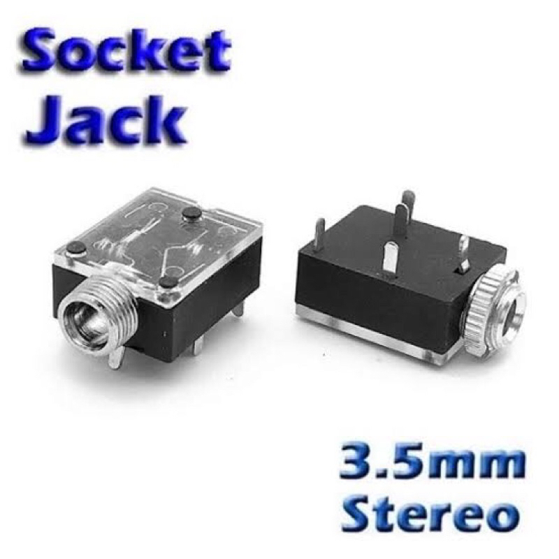 Jual Socket Jack Mini Stereo 3.5mm Female 5 Pin Jack Aux | Shopee Indonesia