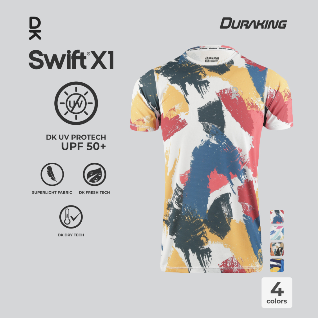 Jual Duraking Jersey Olahraga Pria Swift X1 - Super Light Weight Series ...