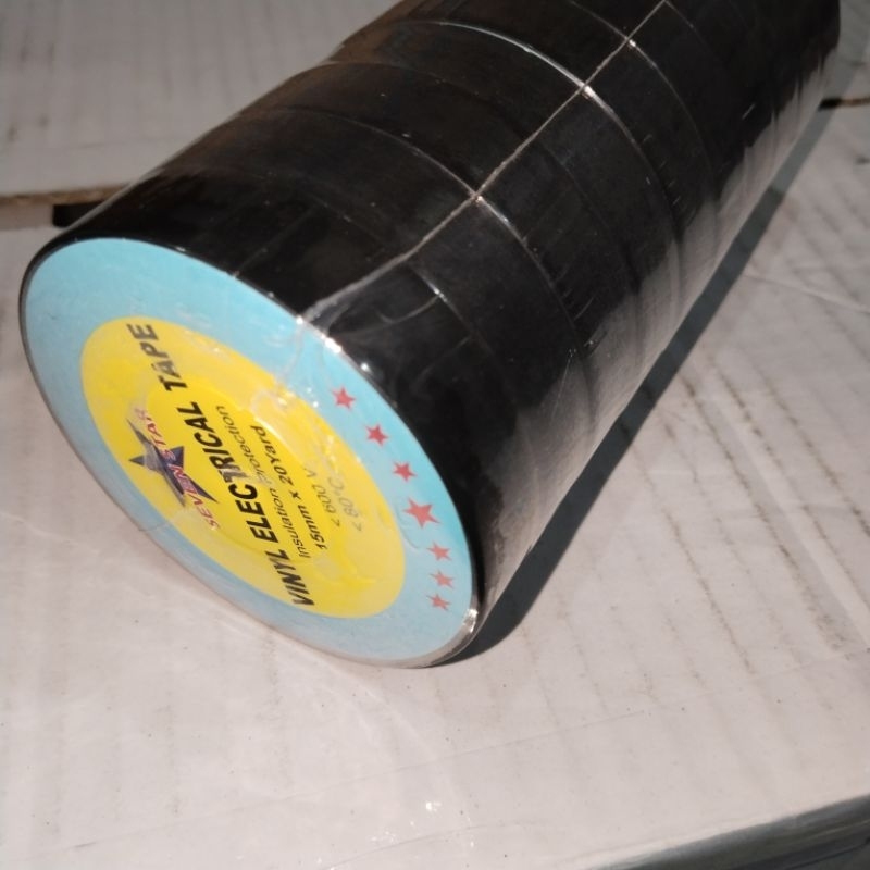Jual SOLASI -LAKBAN-LEM ISOLASI VINYL ELECTRICAL TAPE 15MMX20Y ANTI ...