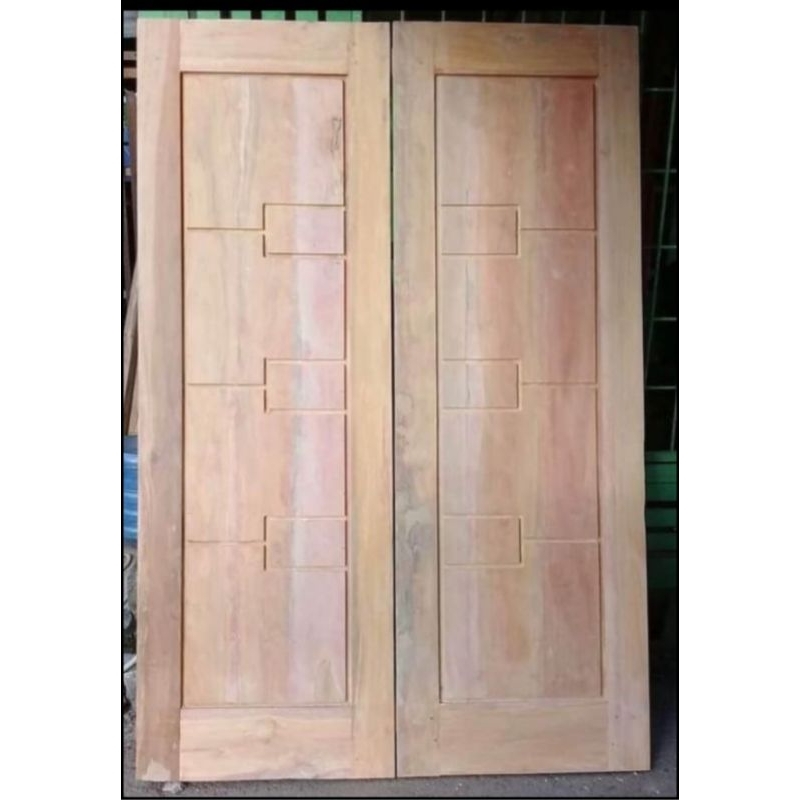 Jual pintu kayu tembesu ukuran 80x200 | Shopee Indonesia