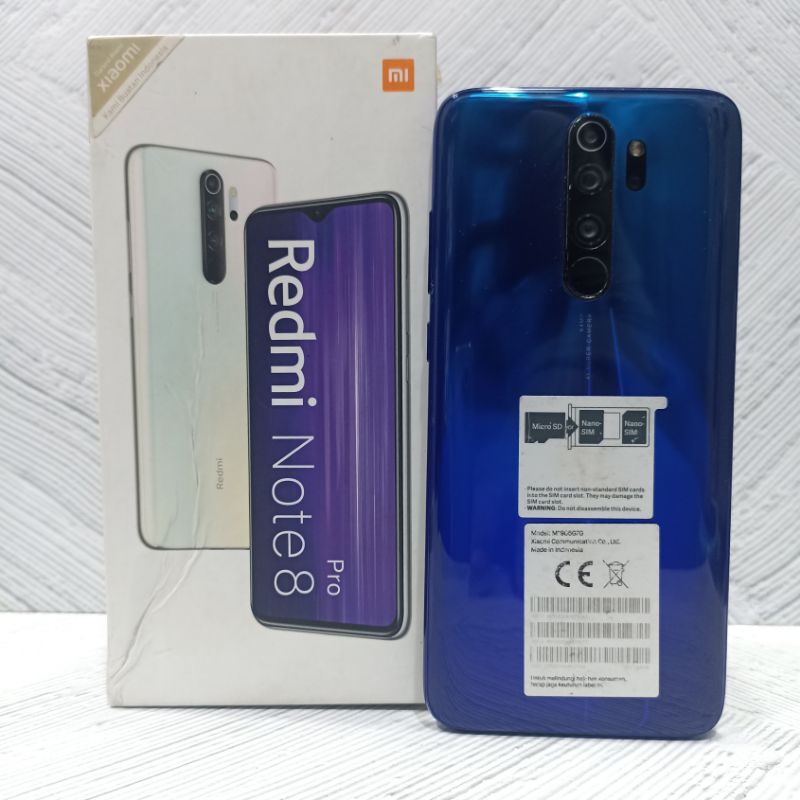 Jual Redmi Note 8 Pro 6/128 6/64 GB Handphone Second Original | Shopee ...