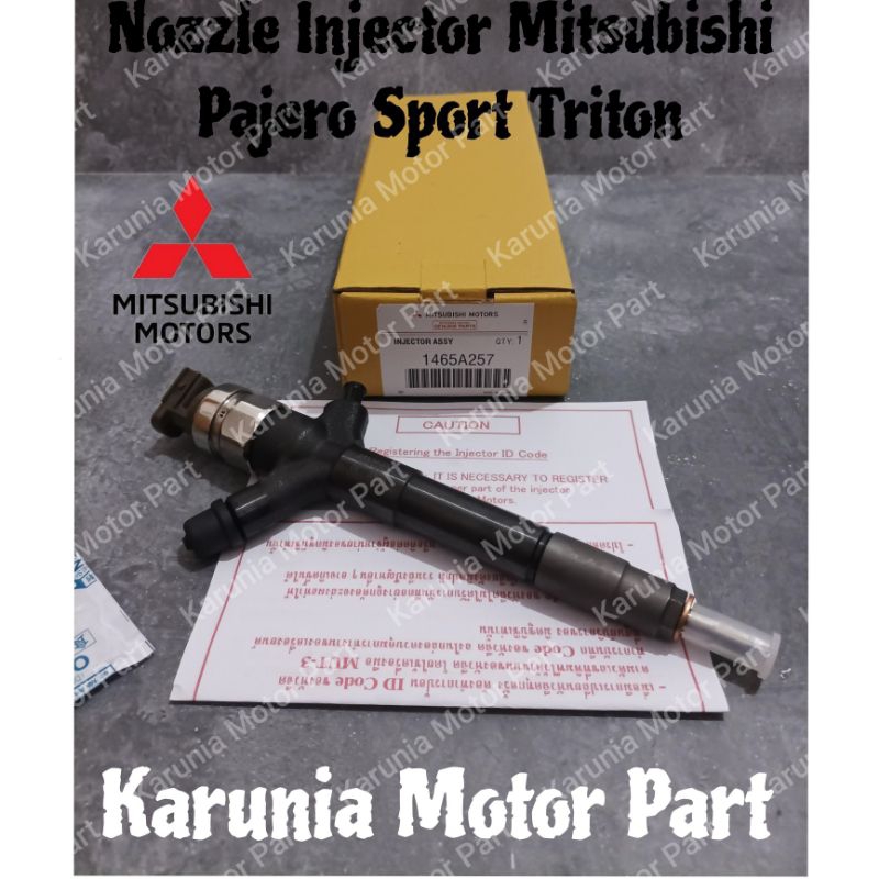 Jual INJECTOR NOZZLE MITSUBISHI PAJERO SPORT TRITON 1465A257 MITSUBISHI ...