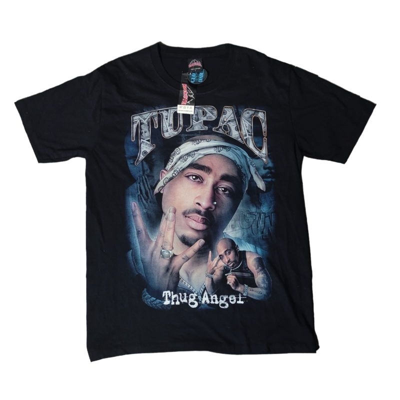 Jual Kaos Tupac Glow In the dark Bootleg thailand (Built up/tanpa ...