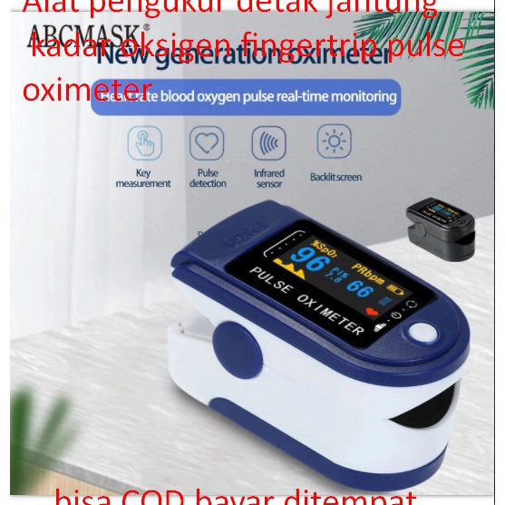 Jual Harga Spesial Alat pengukur detak jantung kadar oksigen fingertrip ...