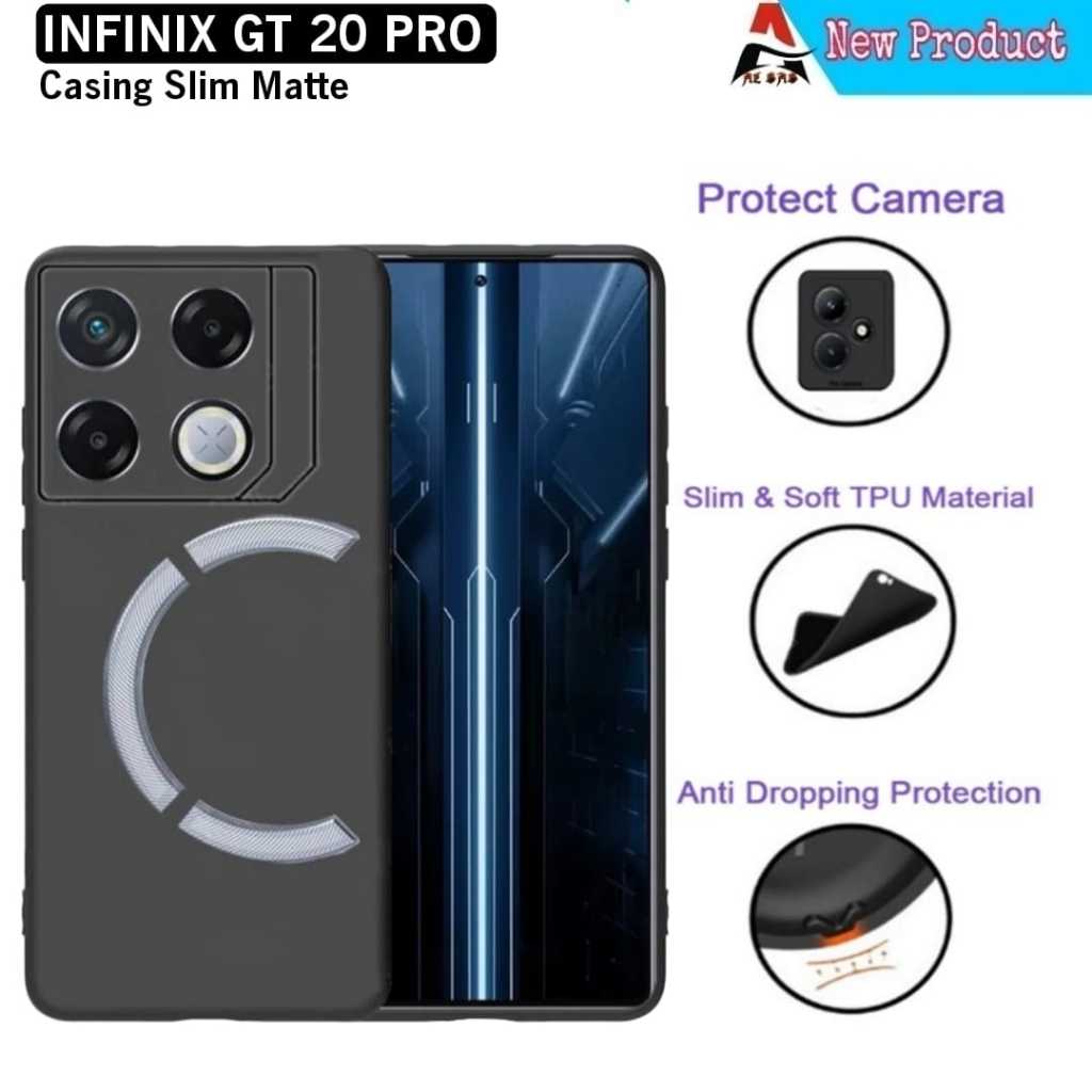 Jual Casing Infinix GT 20 10 30 Pro Self Camera Protection Slim Matte ...