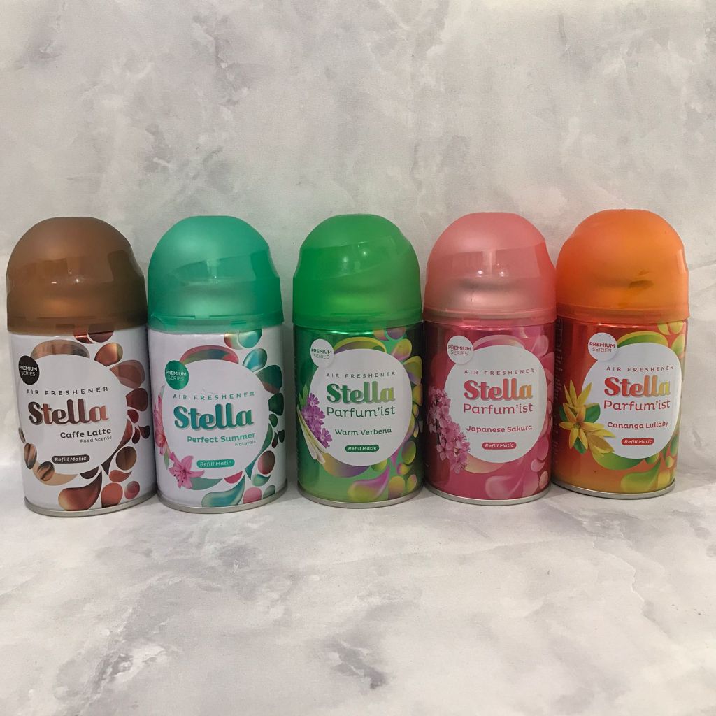 Jual STELLA PREMIUM SERIES PENGHARUM RUANGAN REFILL MATIC 160ML ...