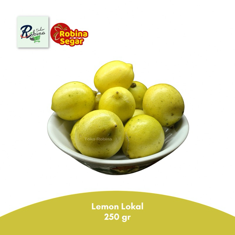 Jual Lemon Lokal Segar 250 gr | Shopee Indonesia
