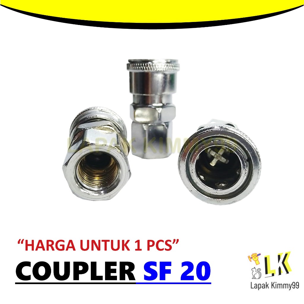 Jual SF 20 QUICK COUPLER SOCK FEMALE CONNECTOR KOPLER KONEKTOR ...