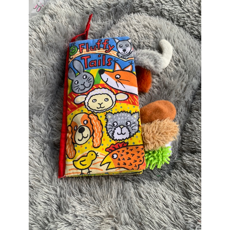 Jual Preloved Softbook Jellycat Jellykitten Fluffy Tails - Preloved ...