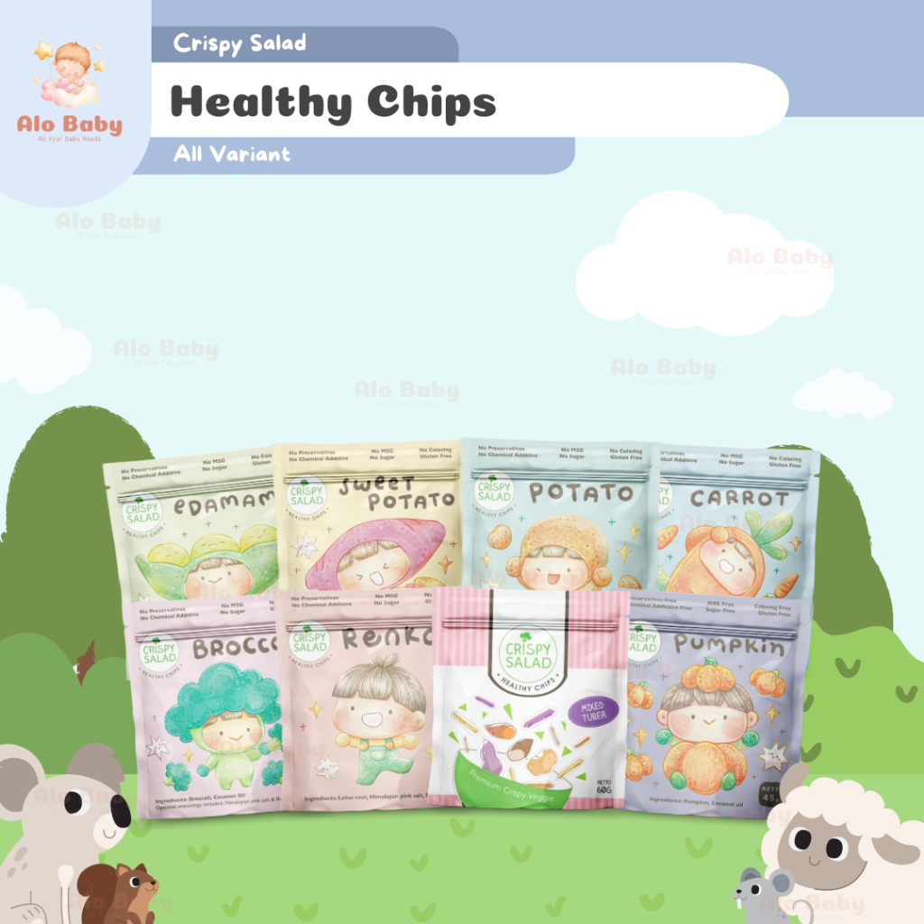 Jual Crispy Salad - Keripik Sayur - Snack Cemilan Sehat Anak - Camilan ...