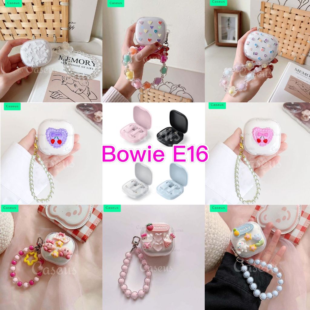 Jual Softcase Baseus Bowie E16 Luxury Case Transparan Motif + Gantungan ...