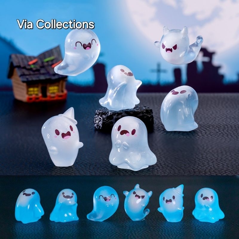 Jual Figure/Minifigure Ghost Halloween Glow in The Dark | Shopee Indonesia