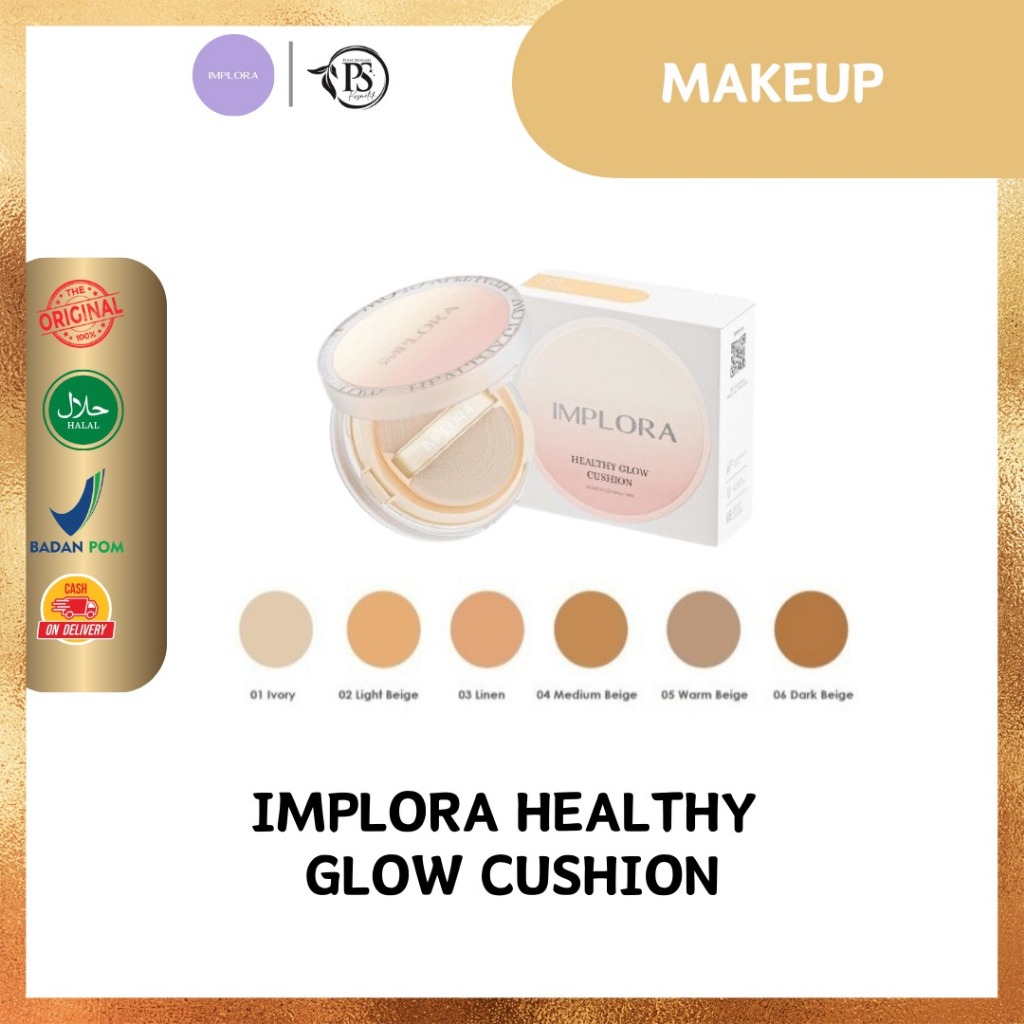 Jual IMPLORA Healthy Glow Cushion 13Gr Series | Shopee Indonesia