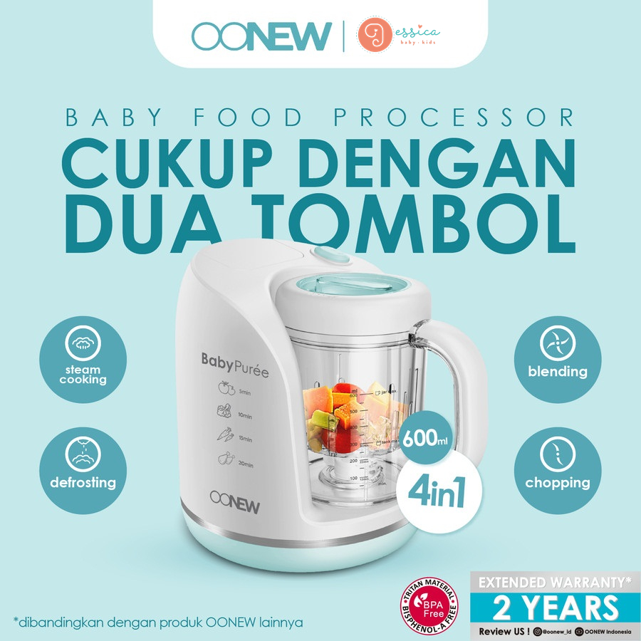 Jual Oonew Petite Series - Baby Puree 4in1 Baby Food Processor (TB ...