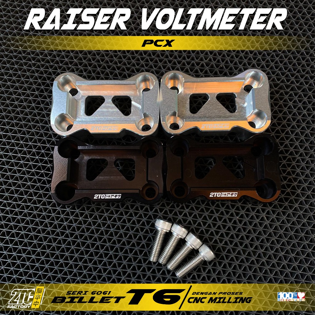 Jual RAISER VOLT METER STANG PCX DUDUKAN VOLT METER STANG PCX | Shopee ...