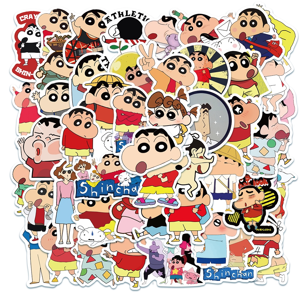 Jual COD Karakter kartun Stiker krayon shin-chan Anti Air Stikers ...