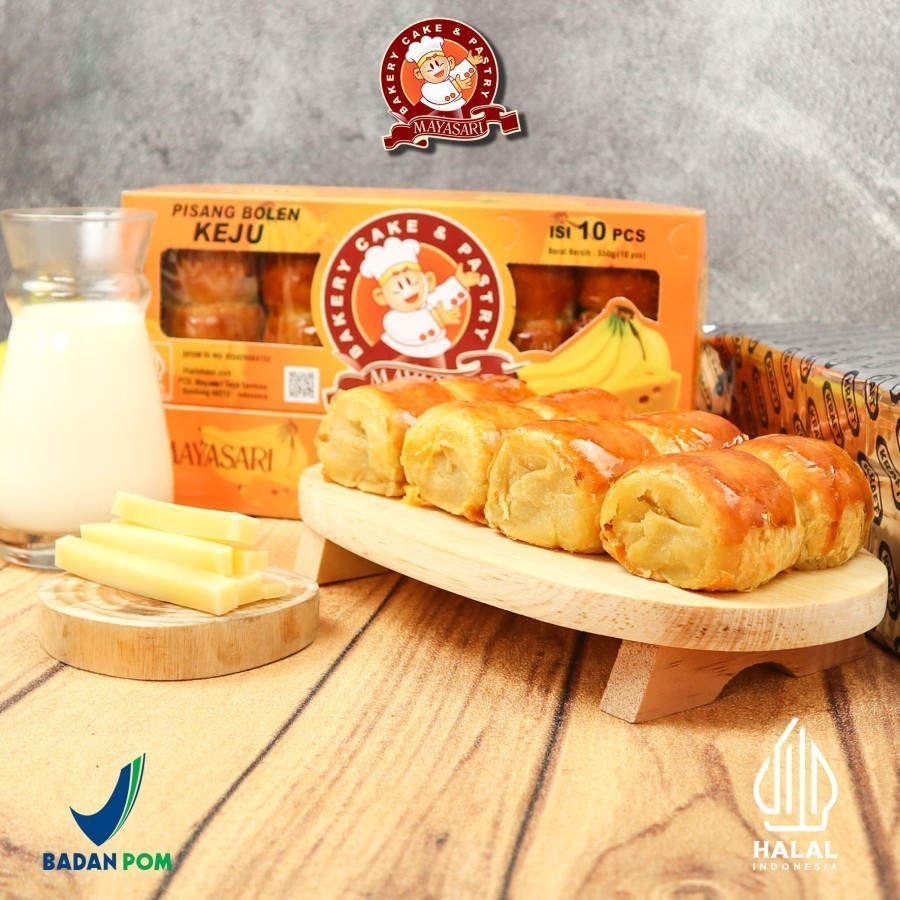 Jual MAYASARI PISANG Bolen KEJU oleh oleh bandung Mayasari Bolen ...