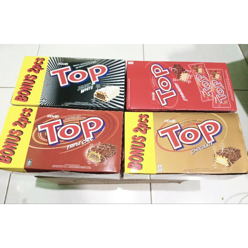 Jual Wafer Top Delfi box isi 24pc*9gr | Shopee Indonesia