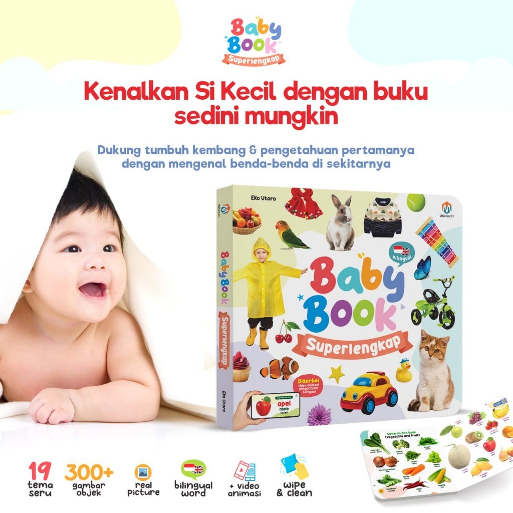 Jual Buku Baby Book Superlengkap Untuk Usia 1+Tahun (Eko Utoro Penerbit ...