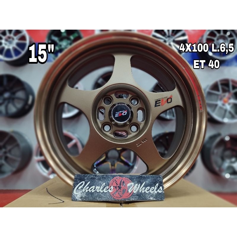 Jual VELG BARU SPOON EVO RING 15 BRONZE | Shopee Indonesia