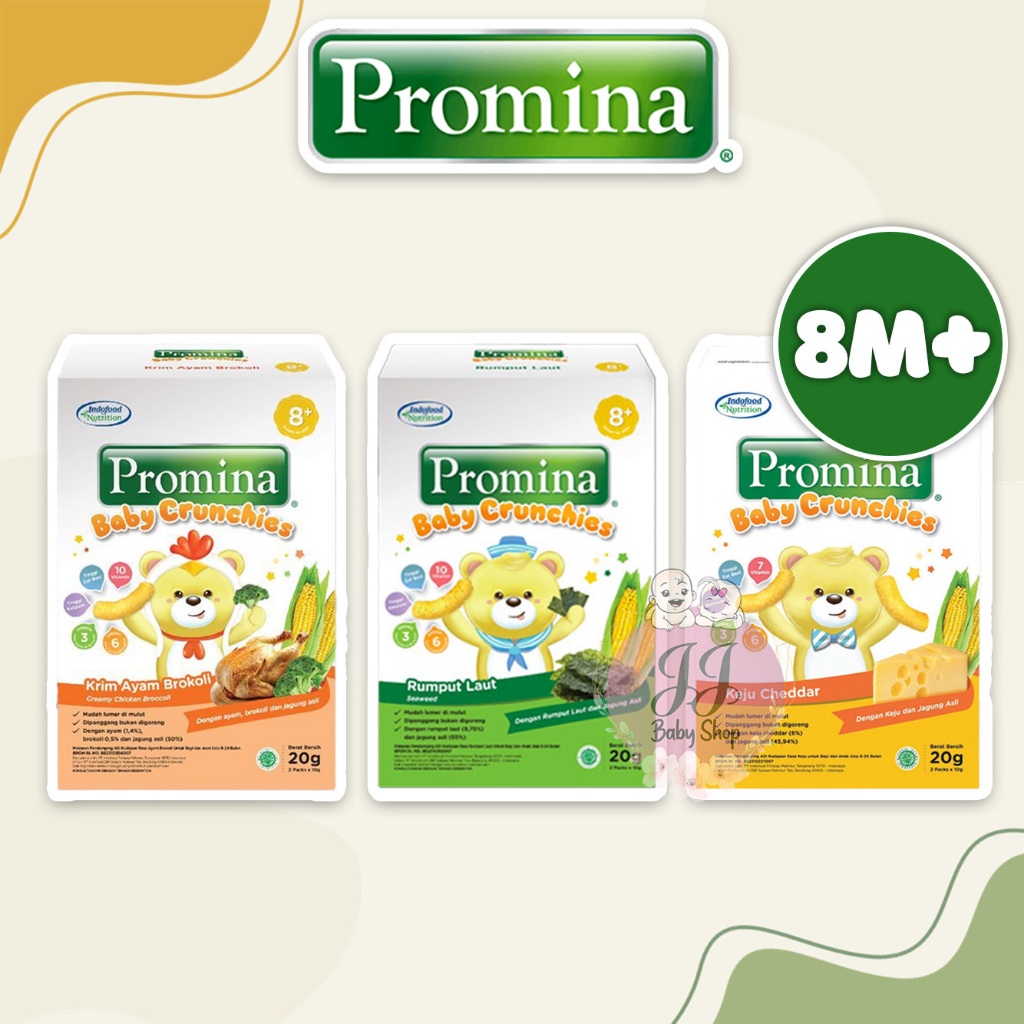 Jual Promina Baby Crunchies 20g - Snack Bayi(8 Bulan+) | Shopee Indonesia