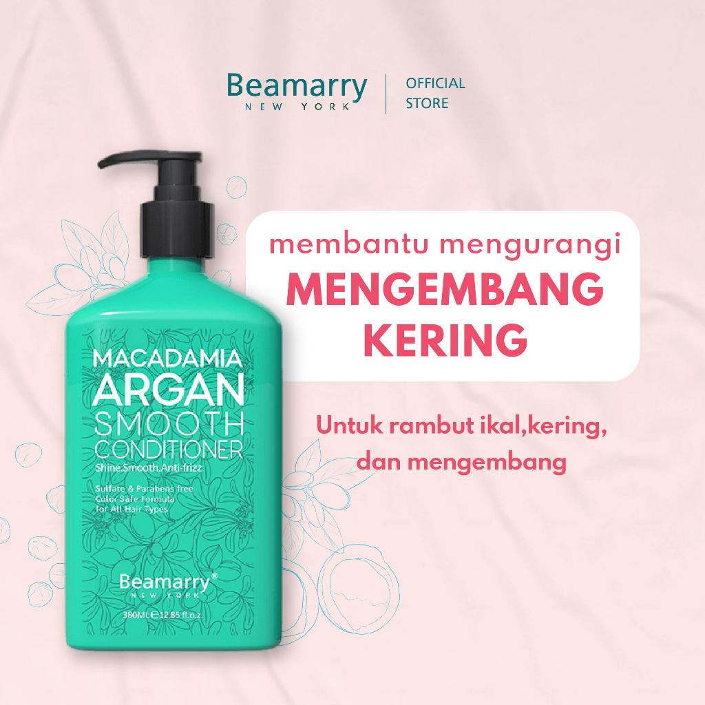 Jual Beamarry Hair Care | Conditioner Macadamia Argan Smooth 380ml ...