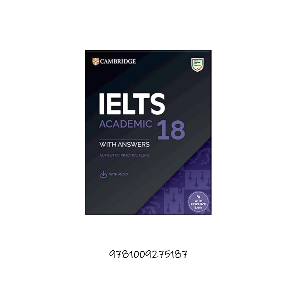 Jual Cambridge IELTS 18 Academic Student Bk w/Ans Aud&Res Bank | Buku ...