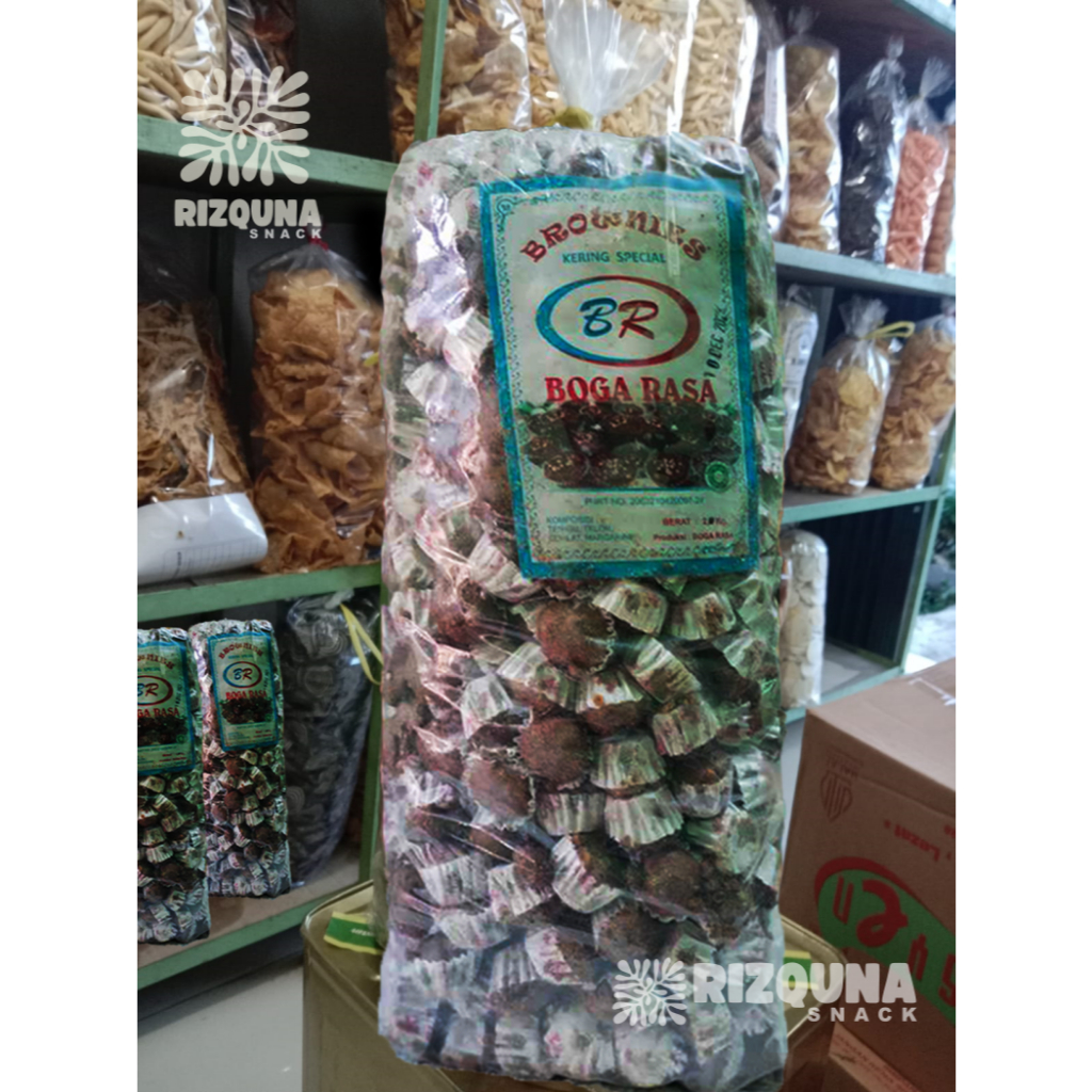 Jual 1 BAL BOLU BROWNIS KERING RASA COKLAT BERAT 1,9 KG / BRONIS COKLAT ...
