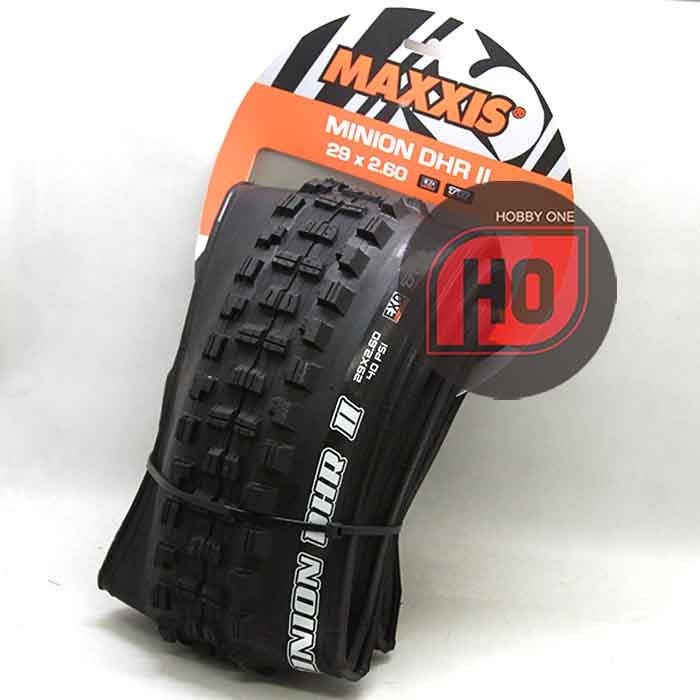 Jual MAXXIS MINION DHR II 29 x 2.60 ETRTO 66-622 EXO TR Black Tubeless Ready Ban Luar MTB ...