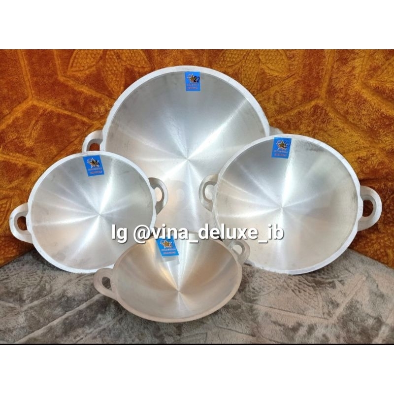 Jual Kuali Cor Aluminium 10 - 20 (kecil - sedang) | Shopee Indonesia