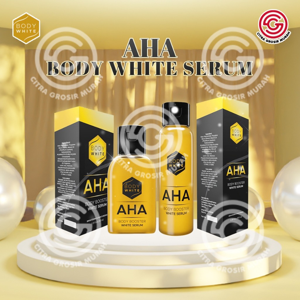 Jual Body White AHA Body Booster White Serum 30mL || 100mL | Shopee ...