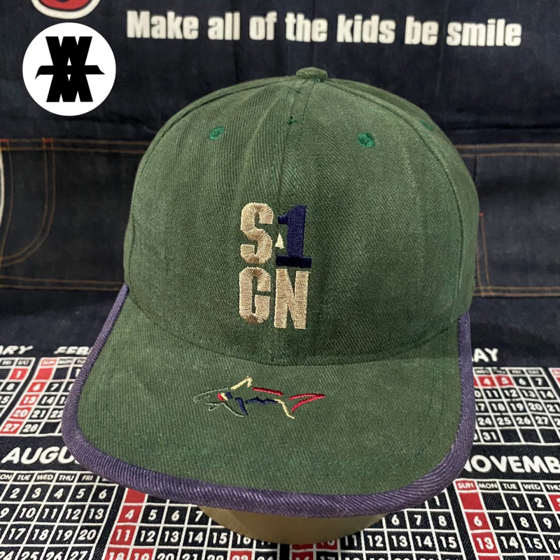 Jual Vintage Greg Norman Shark Logo Cap | Shopee Indonesia