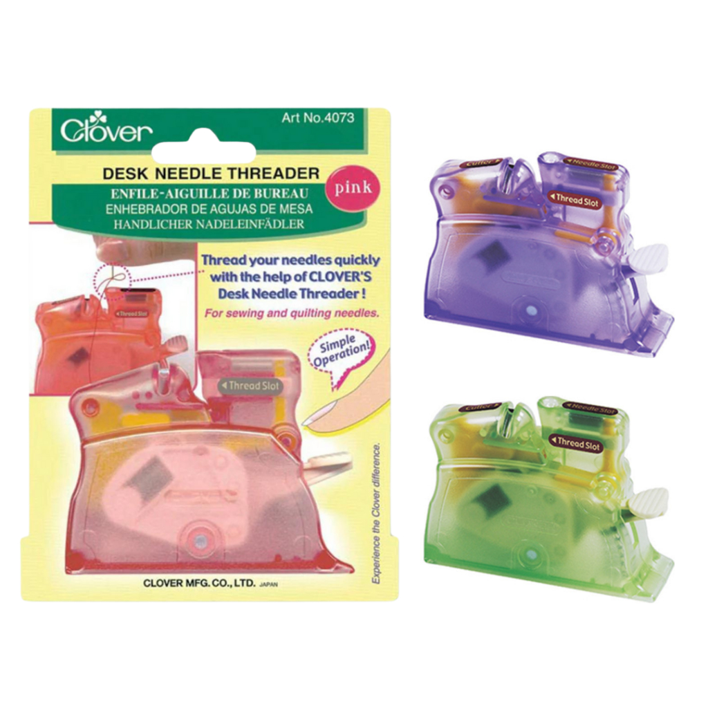 Jual Clover Desk Needle Threader/Alat Manual Memasukan Benang | Shopee ...